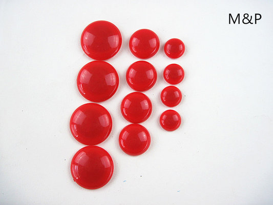 Red Small Whiteboard Magnets Balls Shape , Multi - Purpose Dry Erase Board Magnets