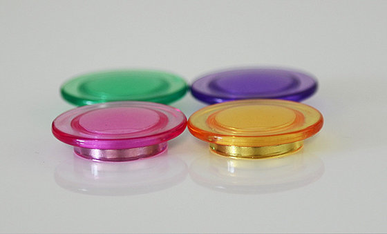 3cm Transparent Small Colored Magnets Button Type Strong Fridge Magnets
