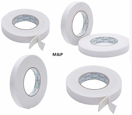 Strong Glue Self Adhesive Foam Tape , Double Sided Foam Mounting Tape