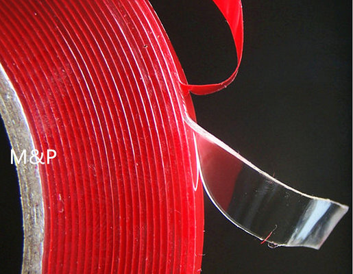 Removable Transparent Adhesive Tape Film , Industrial Strong Double Sided Sticky Tape