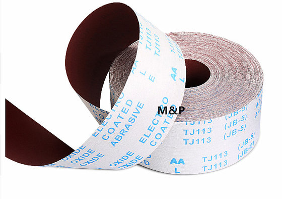 White Aluminium Oxide Sandpaper , Upstanding Abrasive Water Wet Sanding Paper