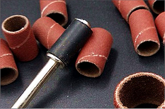 Emery Cloth Sandpaper 400 Grit Circle Wheel Polishing Grinding Head Carpenter Root Carving Tools