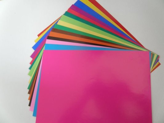 Double Sided Glossy Flyer Paper Decorative Art Paper For Wedding Arrangement