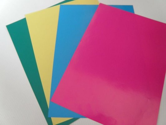 50 Cm * 70 Cm Two Sided Colored Glossy Paper For Inkjet Printer Resuable