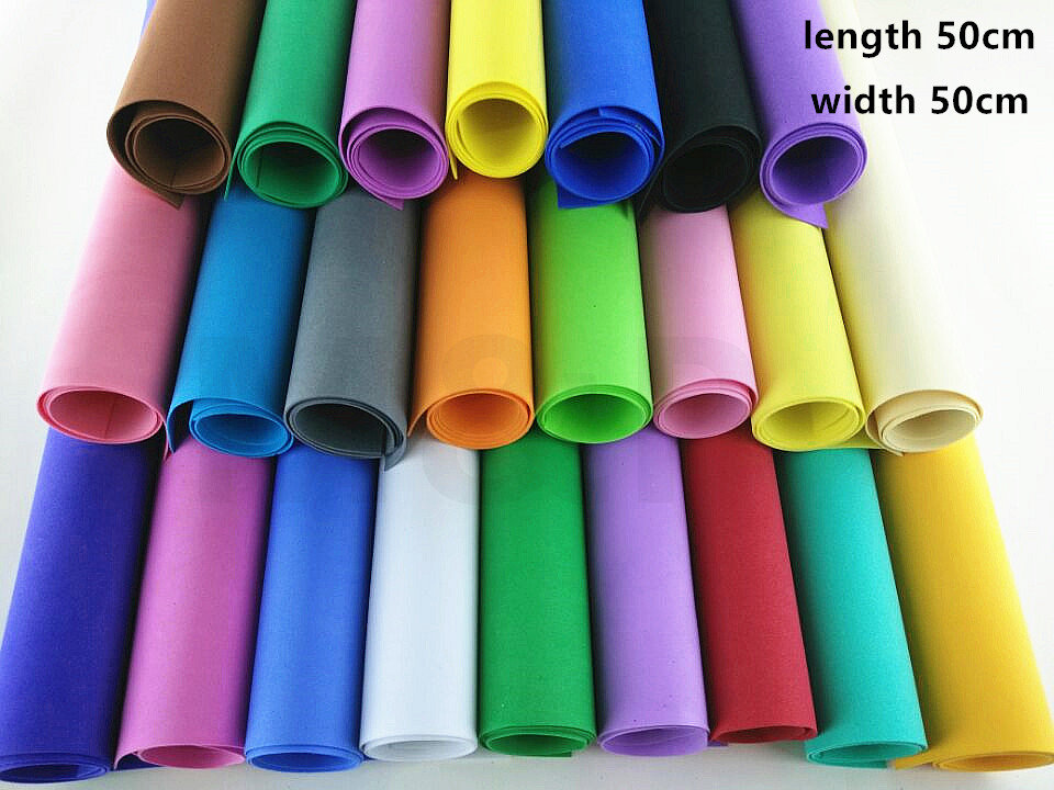 Thick EVA Foam Craft Sheets DIY Material , Die Cut Foam Sheets / Tube Educational Products