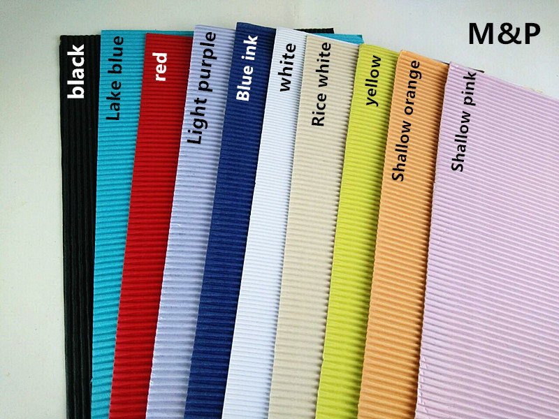 Educational Material Corrugated Paper Sheets For Kindergarten Paper Crafts