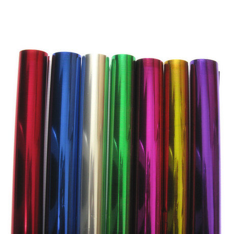 Manual Cut Silver Metallic Foil Paper For Window 50 Cm * 50 Cm Size
