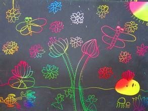 7 Colors Purple Red Green Large Scratch Drawing Paper For Adults 114cm X78cm