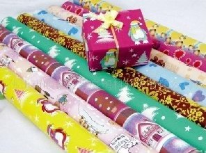 Beautifu Patterned Metallic Foil Paper Roll For Party Decoration 50cm * 50cm