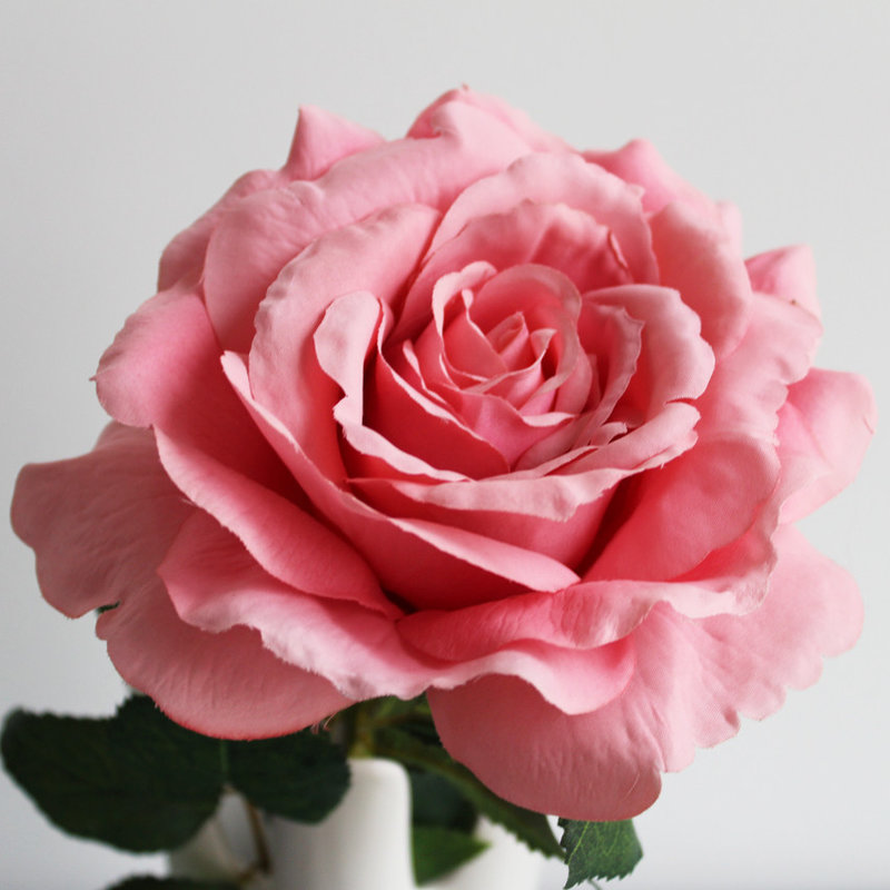 Customized Size Artificial Flower Stems For Rose Flower OEM / ODM Accepted