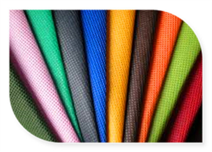 Multi Colored Hydrophobic Non Woven Polypropylene Fabric Embossed Pattern