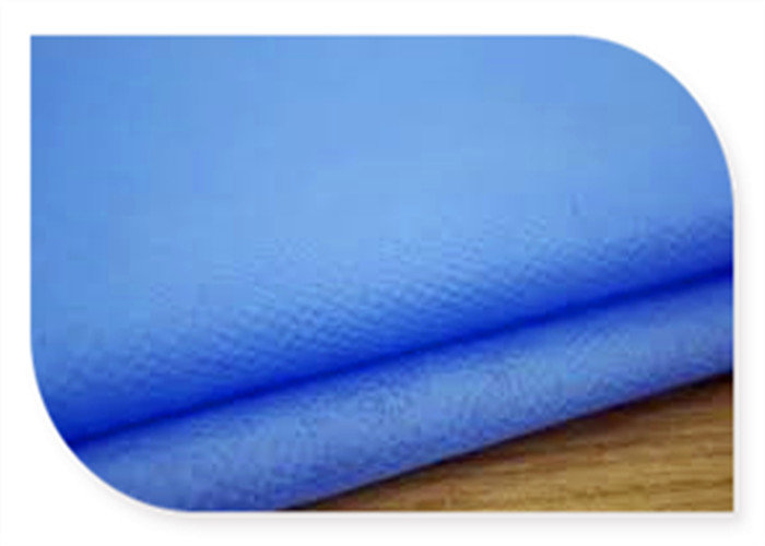 Anti - Bacteria Non Woven Polyester Fabric , PP Spunbond Nonwoven Fabric For Elastic Waistband