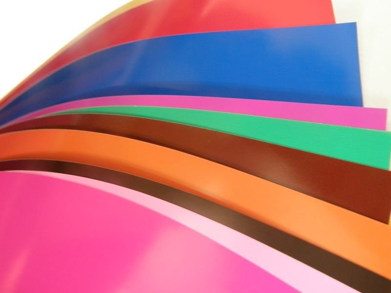 Eco - Friendly Multi Colored Glossy Paper Roll For School 20cm * 20cm