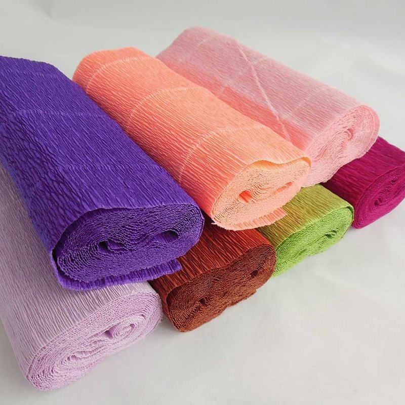 Beautiful Decoration Crepe Paper Sheets For Hanging Decorations