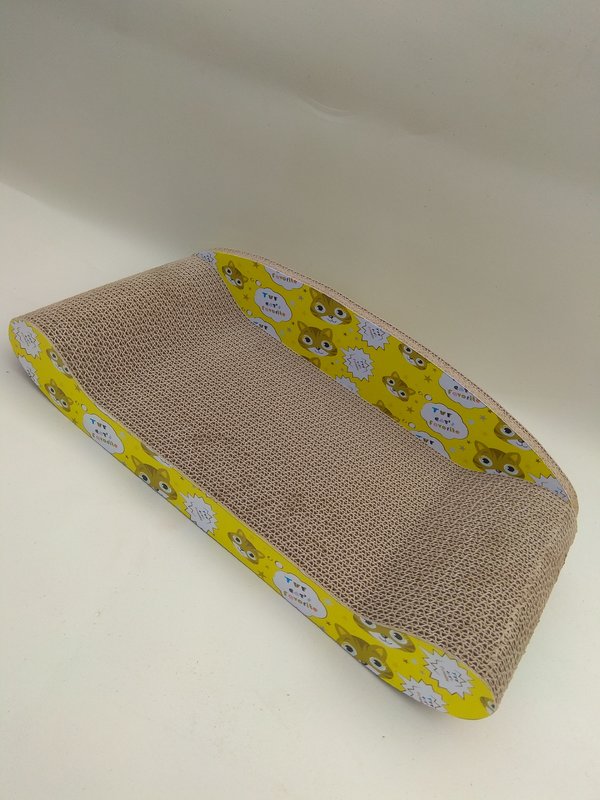 coloured corrugated paper, cat toy,cat scratcher, cat scratching board