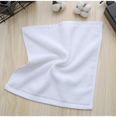 Plain Design Wholesale Luxury 30*30cm Cotton Terry Towels Hotel Hand Towel