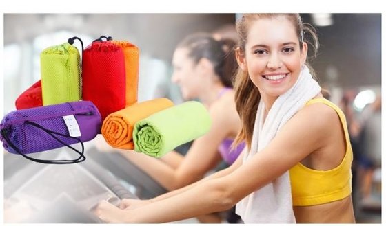Sports Towel 75x135cm Larger Size Microfiber Swimming Travel Gym Towel