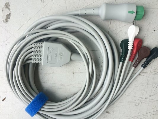 Mindry AHA #EA6251B  T5 12 Pin  ECG Cables