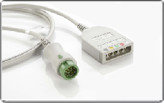 0010-30-42719 Mindray 5 lead  EV6201 ECG trunk cable