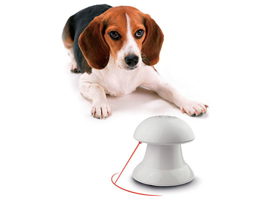 Automatic Rotating Plastic Cat Laser Toy 4 Different Speed Modes For Pets