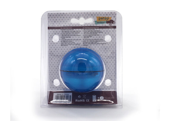 Plastic ABS Automatic Battery Operated Cat Toys With 2.5 Inch LED Light