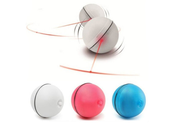 Non Toxic ABS Magic Cat Rolling Ball , Funny Interactive Automatic Cat Toy