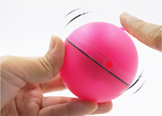 Magic Battery Operated Cat Toys Plastic Automatic Random Moving LED Cat Toy