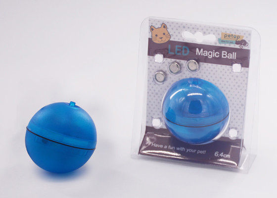 Eco Friendly Battery Operated Cat Toys Interactive Action Moving Fleeing Dog Ball