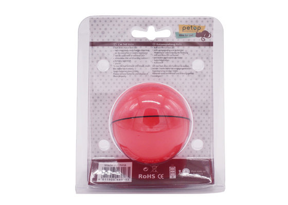 Auto Interactive Pets At Home Cat Toys , Painted Indoor Cat Toys For Exercise Moving