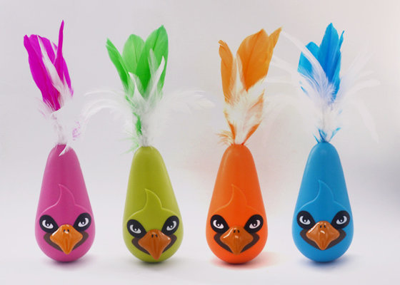 Entertainment Exercise Wobble Cat Toy Automatically Rotate For Indoor Pets
