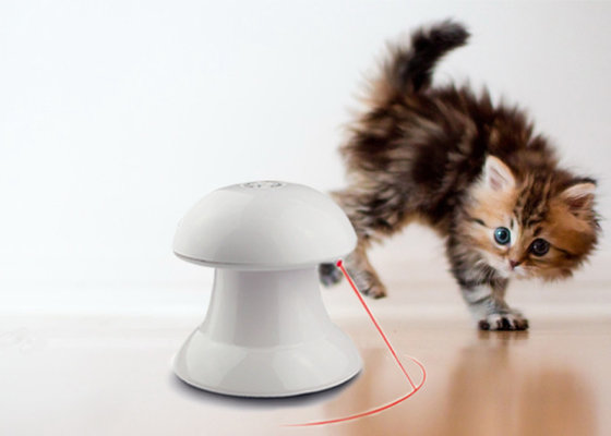 Color Optional Electronic Cat Toys , Automatic Laser Pointer Cat Toy For Exercise