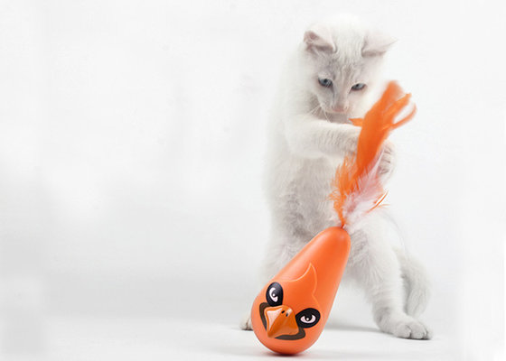 Replacement Feathers Wobble Cat Toy Lovely Shape In Unpredictable Play Pattern
