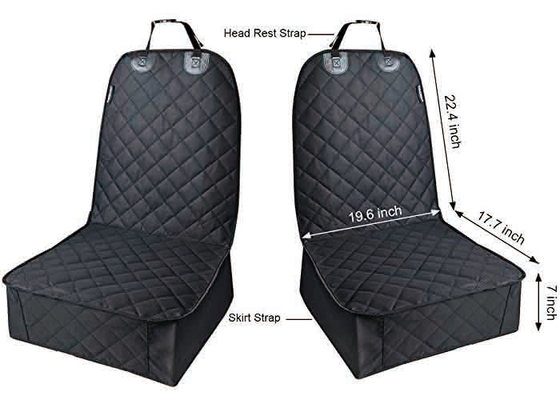 Quilted Padded Durable Dog Seat Protector , Front Car Seat Covers For Dogs