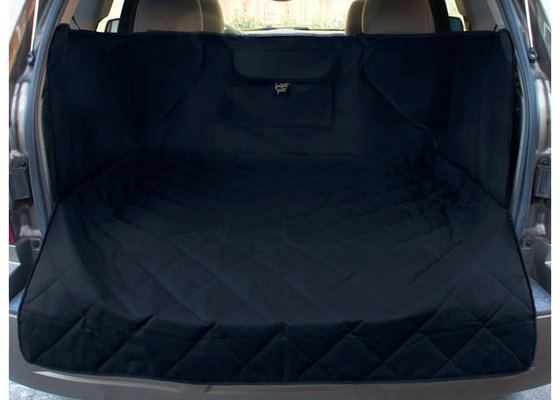 Extended Width Quilted Dog Car Seat Covers Black Color For Any Animal