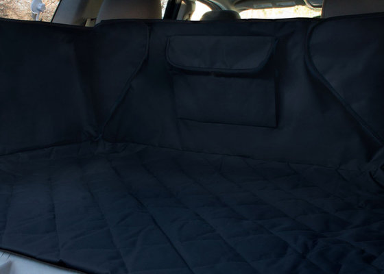 Extended Width Quilted Dog Car Seat Covers Black Color For Any Animal
