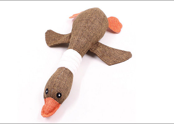 Cute Soft Plush Puppies Dog Toys Pet Mallard Duck Dog Toy For Clean Puppy Teeth