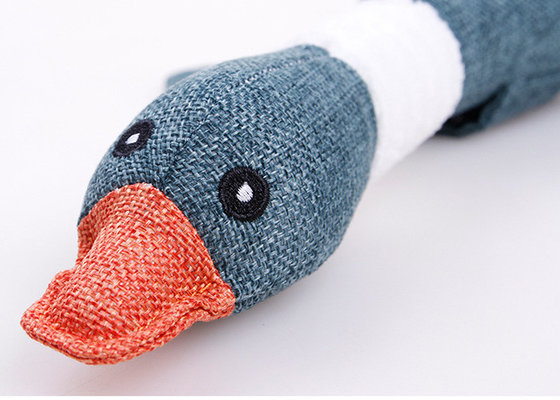 Cute Soft Plush Puppies Dog Toys Pet Mallard Duck Dog Toy For Clean Puppy Teeth