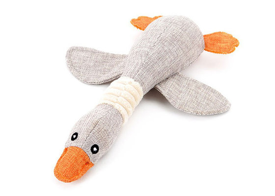 Plush Mallard Duck Style Plush Puppies Dog Toys Non Toxic Materials Puppy Chew Toys