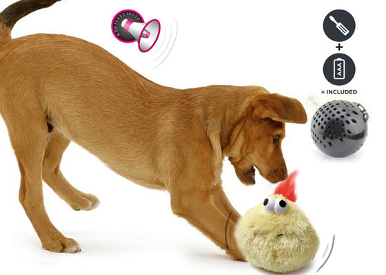 Eco Friendly Plastic Jumping Dog To Patented Pet Product With 20 - 25 cm Length