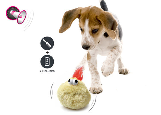 Puppy Dog Rolling Moving Ball Jumping Dog Toy Patented Pet Product