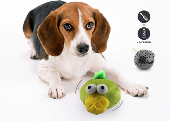 Battery Operated Jumping Dog Toy Motorized Bouncing Dog Soft Toy For Home