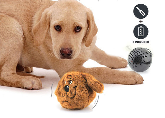 Random Moving Rolling Dog Toy , Self Entertaining Dog Toys For Entertainment