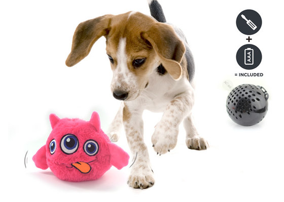 Cute Design Indoor Durable Dog Toys , Automatic Barking Unique Dog Toys