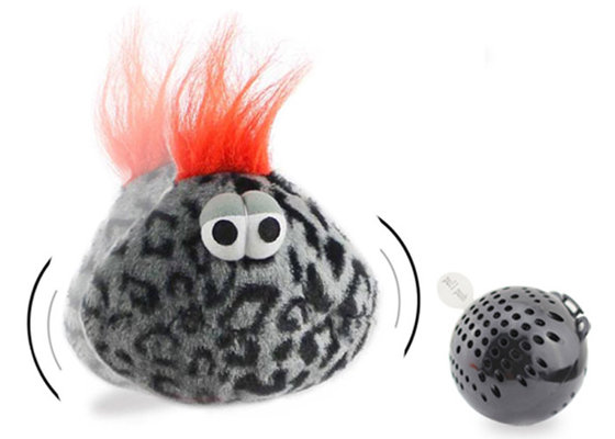 Colorful Funny Jumping Dog Toy Lovely Shape With Customized Plush Cover