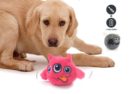 Cool Indestructible Dog Ball Toys , Motion Activated Plastic Pet Toys