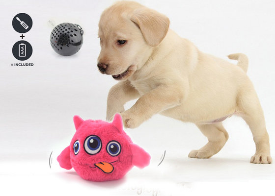 Cool Indestructible Dog Ball Toys , Motion Activated Plastic Pet Toys