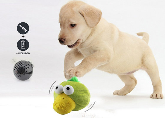Entertaining Jumping Plastic Dog Balls Toys With Auto Bounce / Squeak