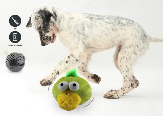 Electric Plush Funny Plastic Dog Balls Toys Wobble Chaser Play For Home