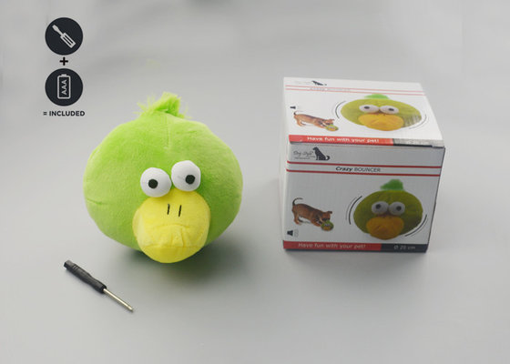Exercise Automatic Jumping Cute Dog Toys , Interactive Puppy Toys With Plush Cover