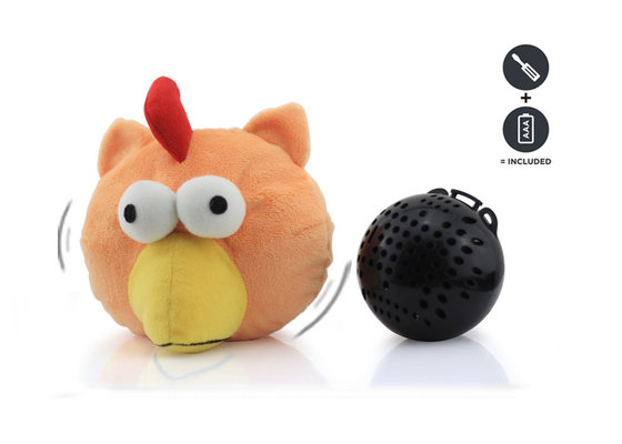 Interactive Battery Operated Dog Toy Randomly Bounce Multi Colors For Pet Gifts